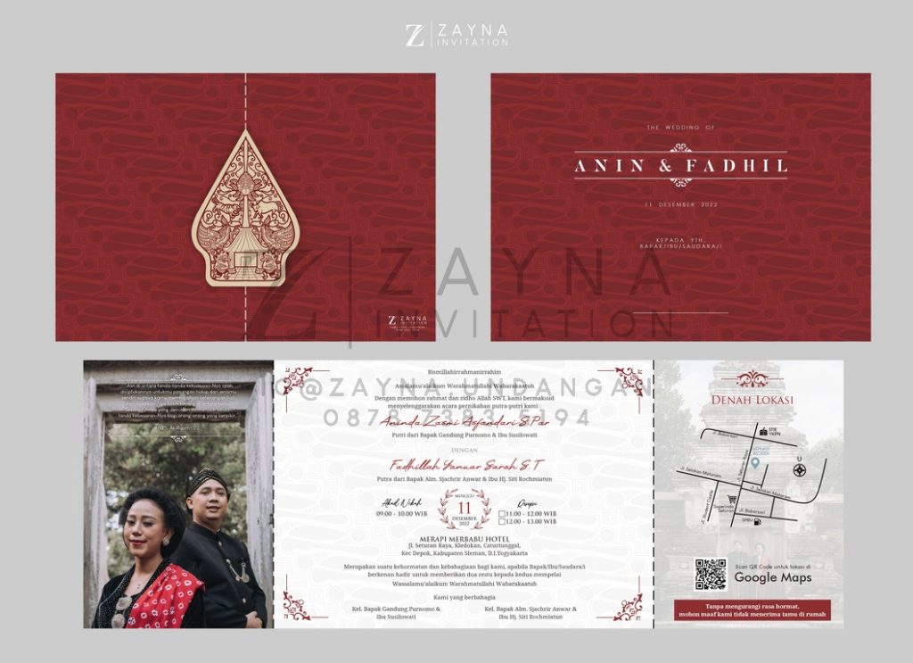 Our Designs - Zayna Invitation