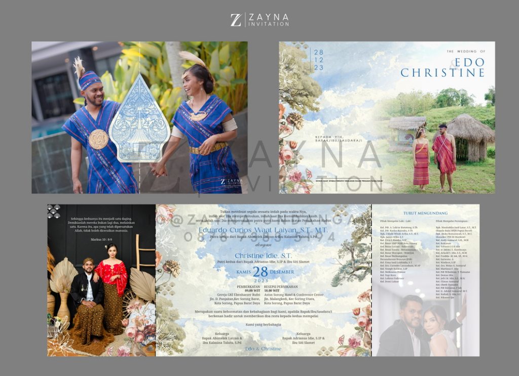 Our Designs - Zayna Invitation
